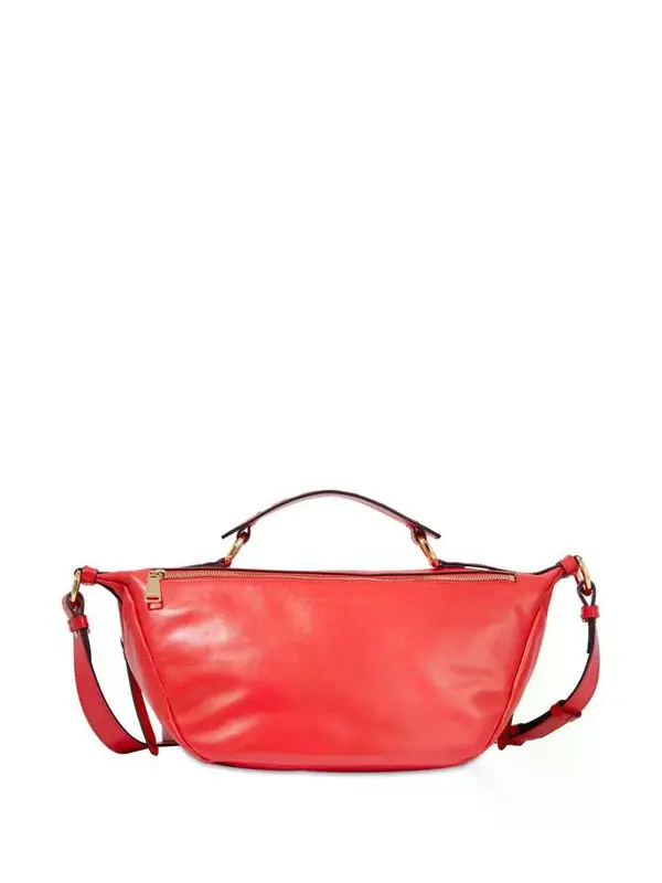 LANCEL Origami Leather Crossbody Bag