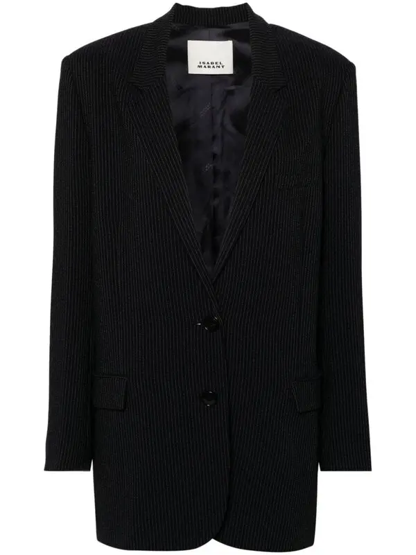 Isabel Marant Oceany Pinstripe Blazer