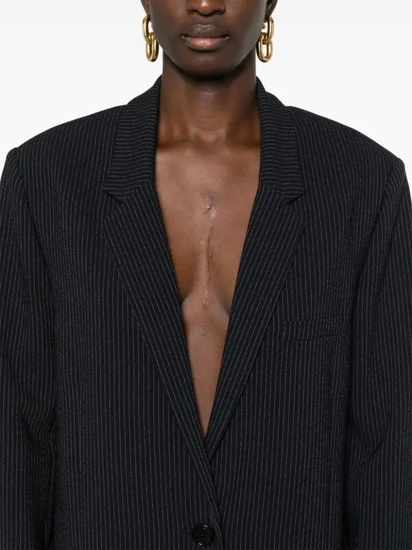 Isabel Marant Oceany Pinstripe Blazer