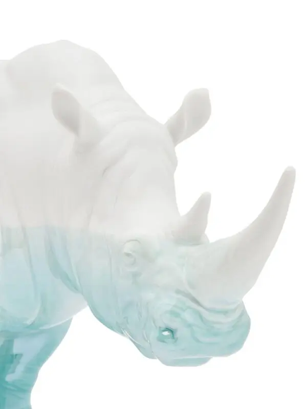 LLADRO Rhino Porcelain Sculpture