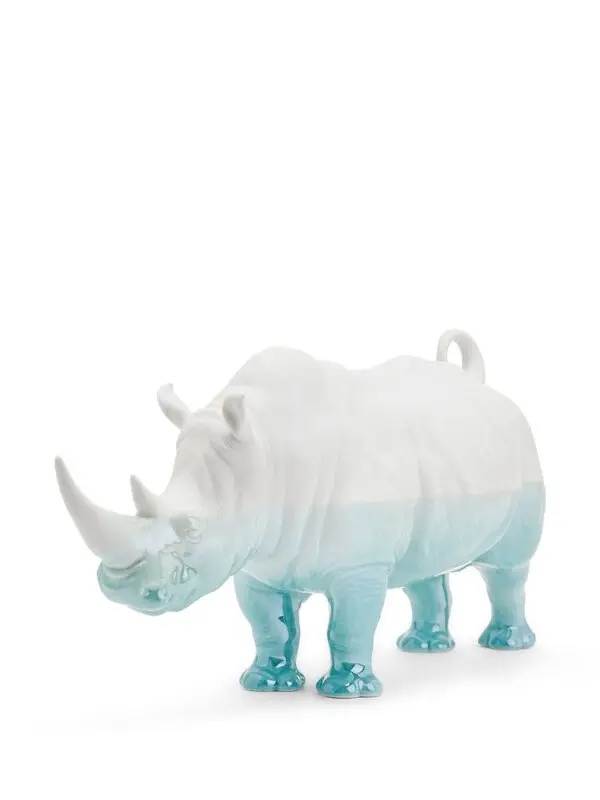 LLADRO Rhino Porcelain Sculpture