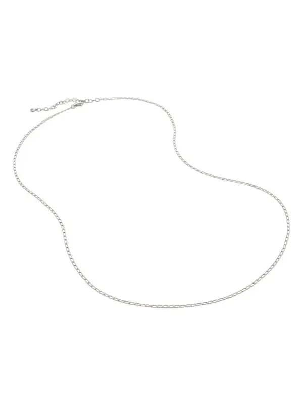 Monica Vinader Open Link Necklace - Silver