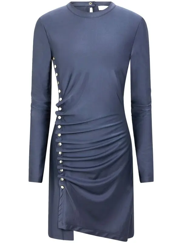 Rabanne Asymmetric T-shirt Mini Dress