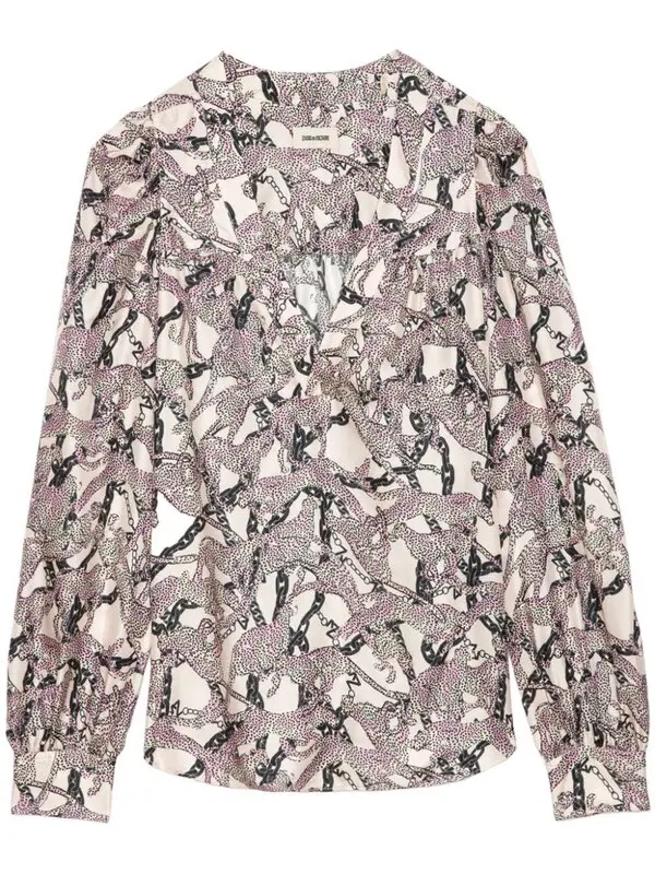 Zadig&Voltaire Telia Wild Chains Top