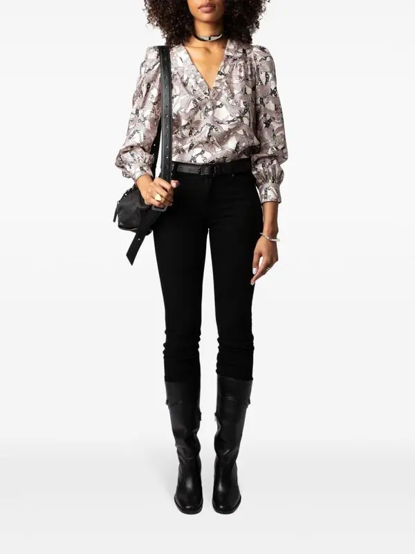 Zadig&Voltaire Telia Wild Chains Top