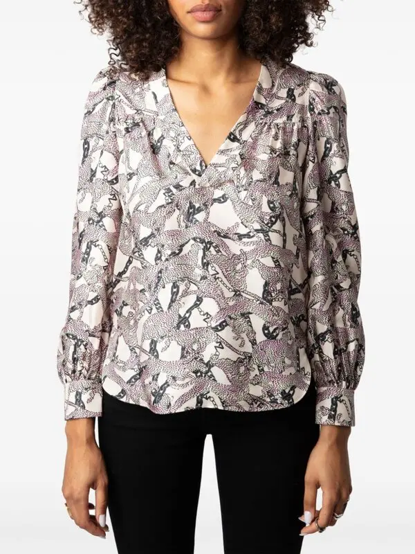 Zadig&Voltaire Telia Wild Chains Top