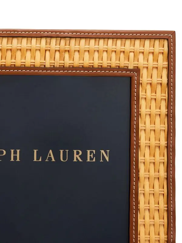 Ralph Lauren Interwoven Rattan Picture Frame - Neutrals | Editorialist