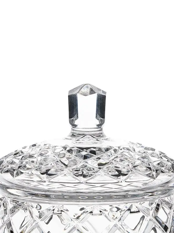 MARIO CIONI & C Tall Crystal Vase