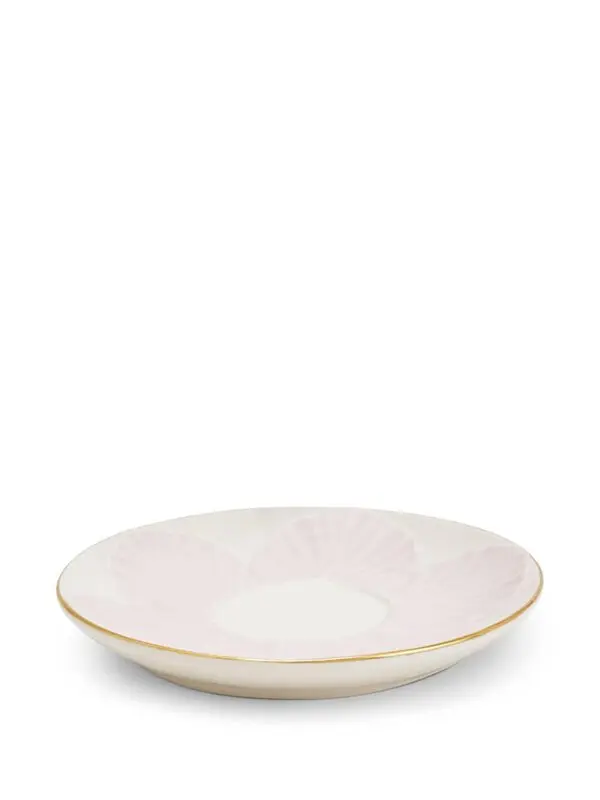 VILLARI Floral Glass And Saucer Set