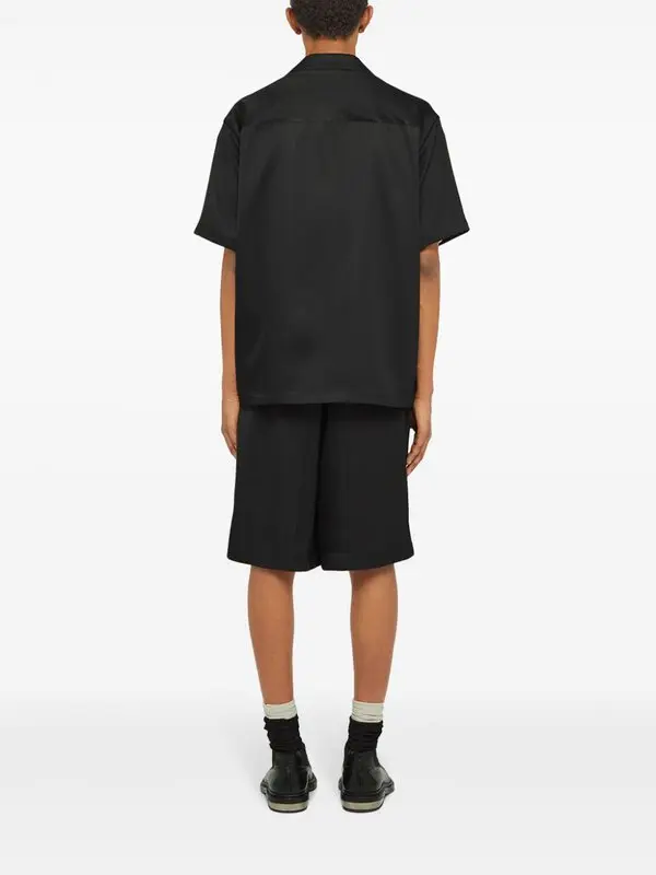 JIL SANDER Drawstring-waist Shorts - Black