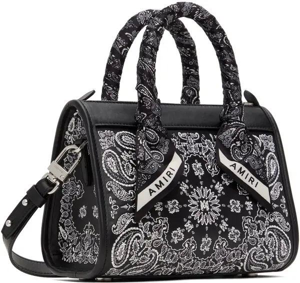 Amiri Bandana Micro Triangle Bag
