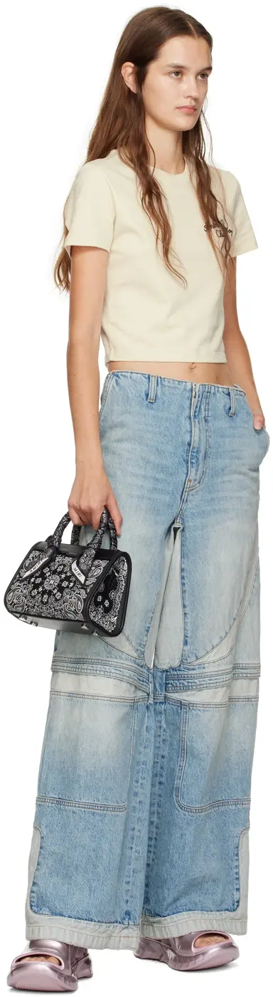 Amiri Bandana Micro Triangle Bag