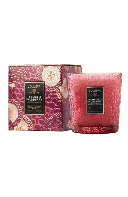 Voluspa Boxed Classic Candle - Foraged Wildberry