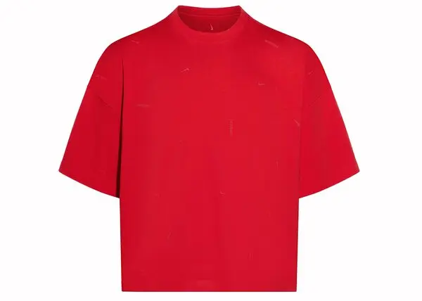 Jacquemus X Nike Logo T-shirt - Dark Red