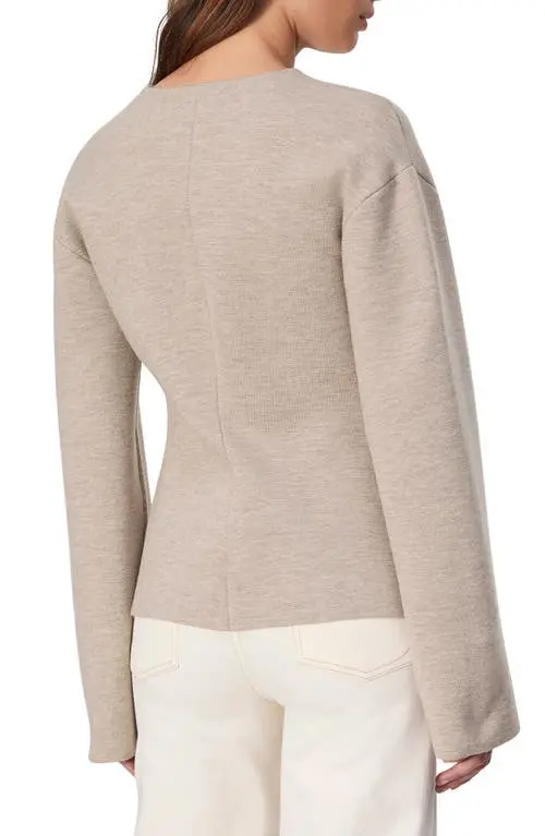 Rag & Bone Lori Wool Blend Double Breasted Cardigan