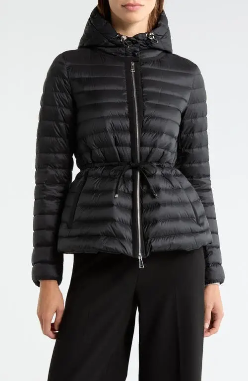 Moncler Raie Short Puffer Jacket - Black