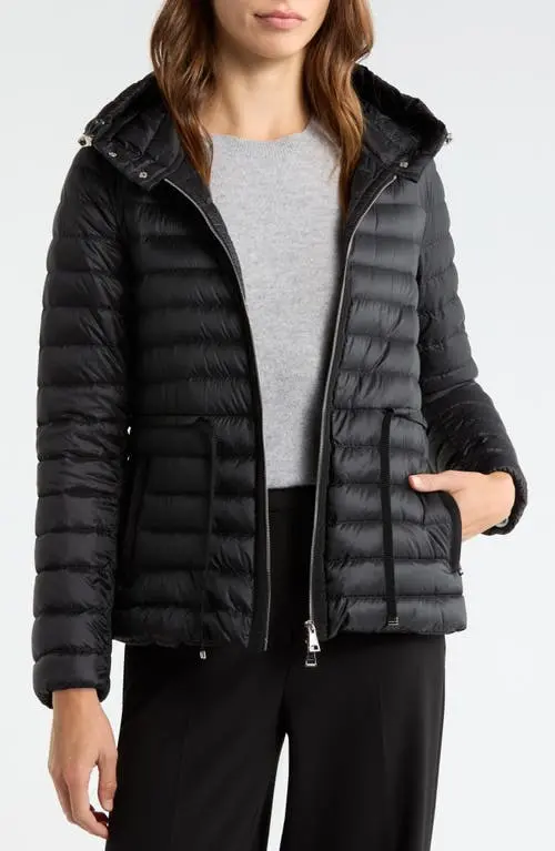 Moncler Raie Short Puffer Jacket - Black