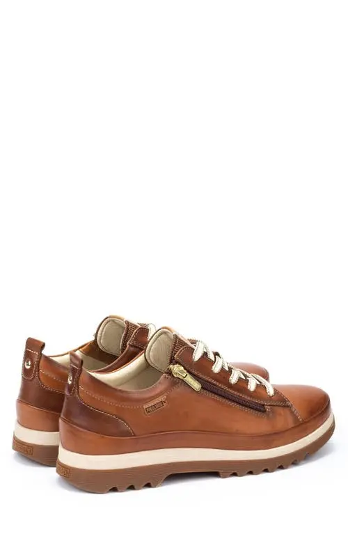 Pikolinos Vigo Leather Sneakers - Brandy
