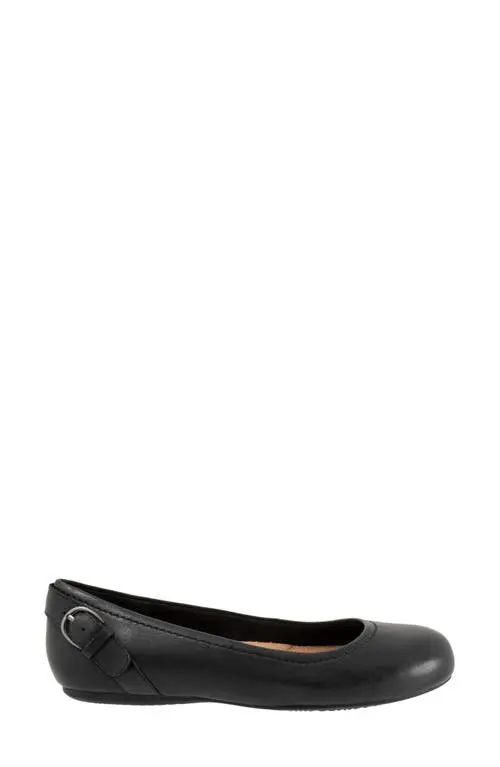 Softwalk Sydney Flat - Black