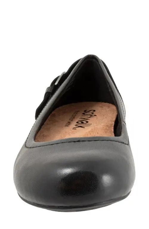 Softwalk Sydney Flat - Black