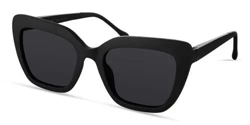 ECO Kilda Cat-eye Sunglasses - Black