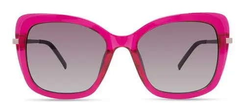ECO Jasmine Square Sunglasses - Magenta