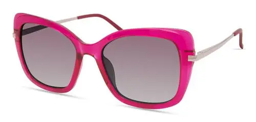 ECO Jasmine Square Sunglasses - Magenta