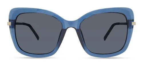 ECO Jasmine Square Sunglasses - Stormy Blue