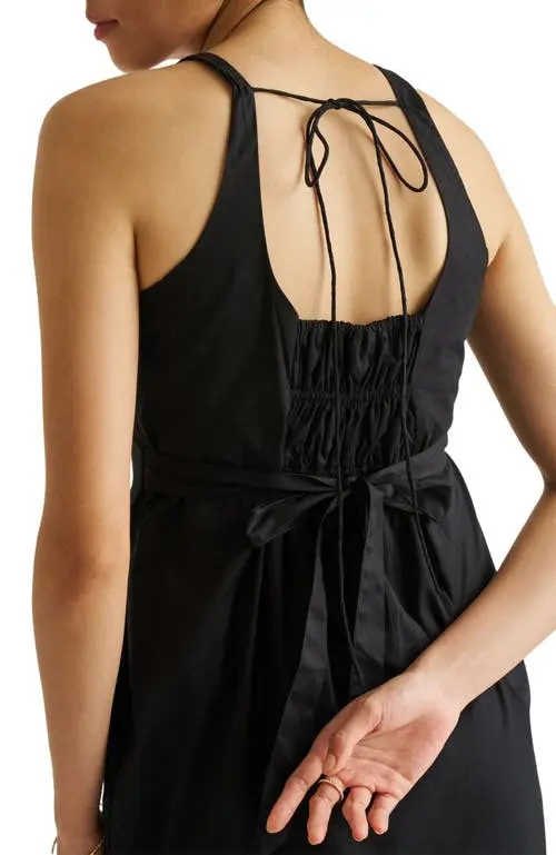 REISTOR Fitted Knee-length Dress In Organic Cotton