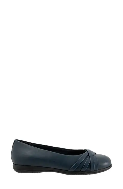 Trotters Daphne Flat - Navy