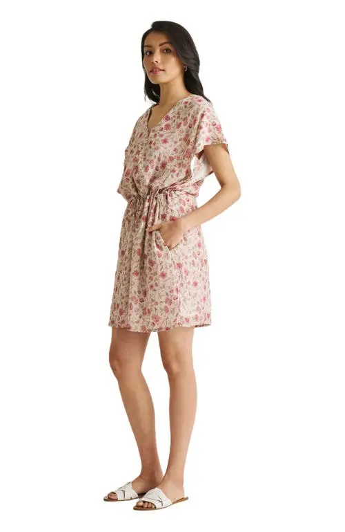 REISTOR Relaxed Drawstring Mini Dress