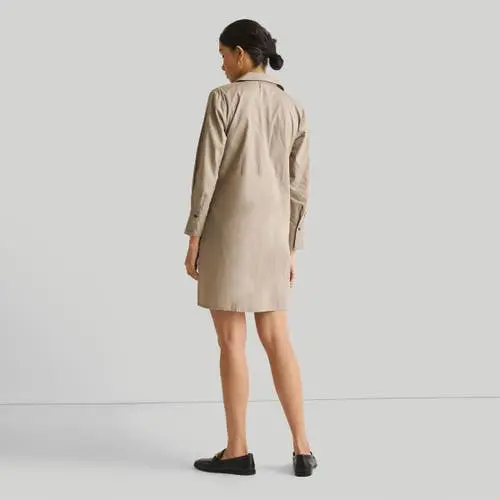 REISTOR Front Twist Dress - Ecru