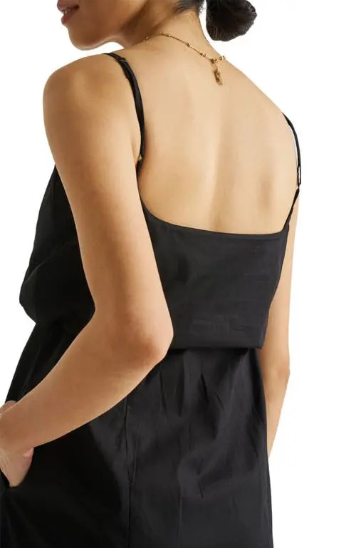 REISTOR Strappy Maxi Dress - Black