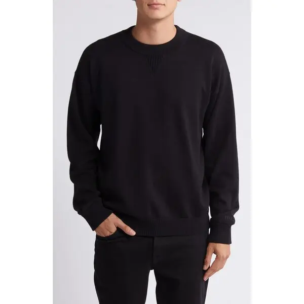 Hugo Relaxed Fit Cotton Sweater
