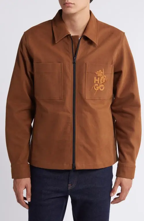 Hugo Evalom Jacket - Medium Brown