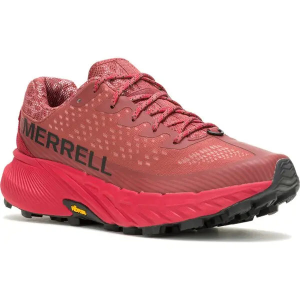 Merrell Agility Peak 5 Trail Running Shoes - Red Oxide