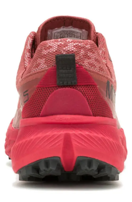 Merrell Agility Peak 5 Trail Running Shoes - Red Oxide