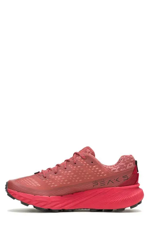 Merrell Agility Peak 5 Trail Running Shoes - Red Oxide