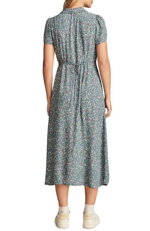 Lucky Brand Floral Print Shirtdress