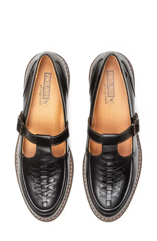 Pikolinos Aldaya Buckle Loafer - Black