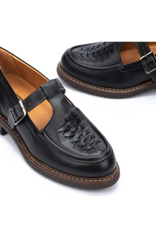 Pikolinos Aldaya Buckle Loafer - Black
