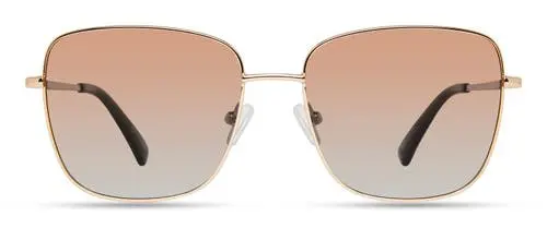 Derek Lam 10 Crosby Millie Sunglasses - Gold Orange