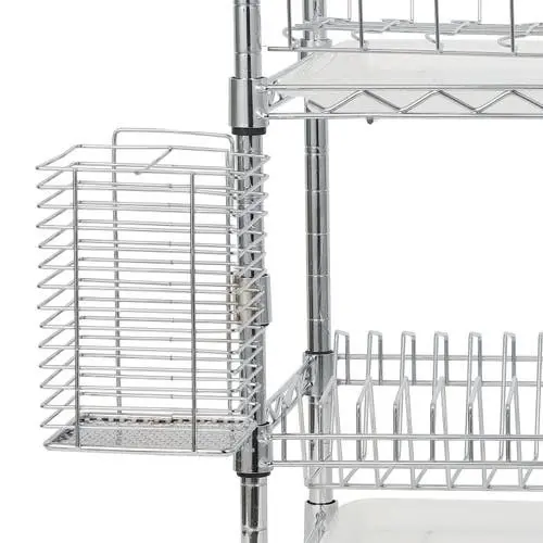 JONATHAN Y Brooklyn 24" Adjustable Dish Rack
