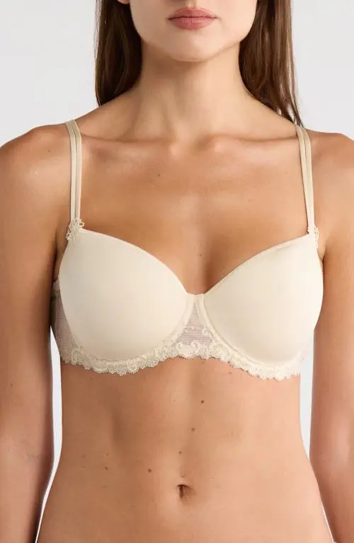 Simone Perele Delice 3d Molded Underwire Demi Bra - Topaz Beige