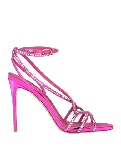 LE SILLA Textile Fiber Sandals - Pink