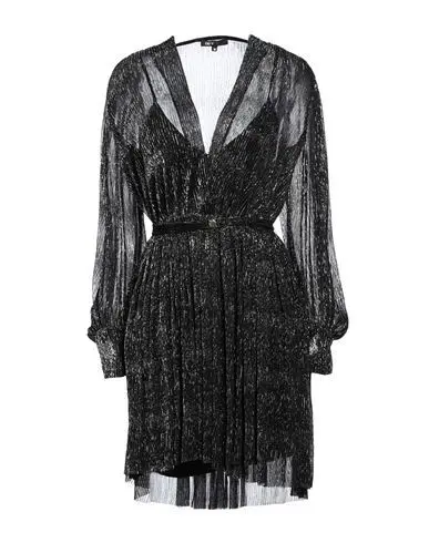 Maje Mini Flared Dress - Black