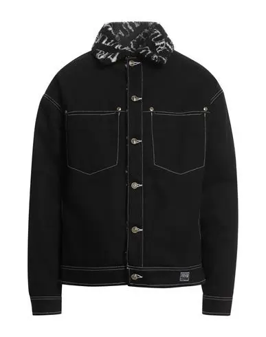 Versace Denim Trucker Jacket - Black