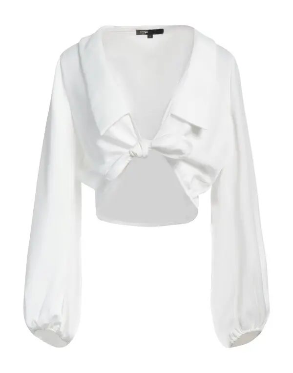 Maje Crepe Crop Top