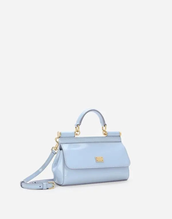 Dolce & Gabbana Mini Sicily Handbag - Light Blue