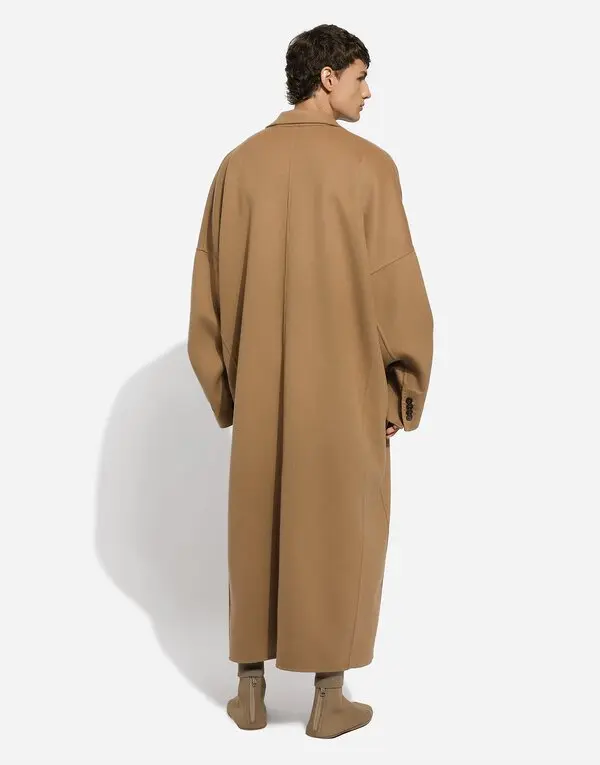 Dolce & Gabbana Double-breasted Cashmere Overcoat